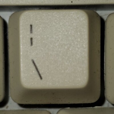 Back Slash Key Only For Micro Innovations Keyboard Replacement Part 1pc ...