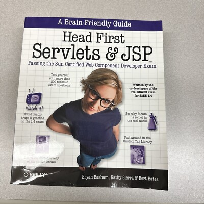 Head First Ser.: Head First Servlets and JSP : Passing the Sun Certified Web... 9780596005405| eBay