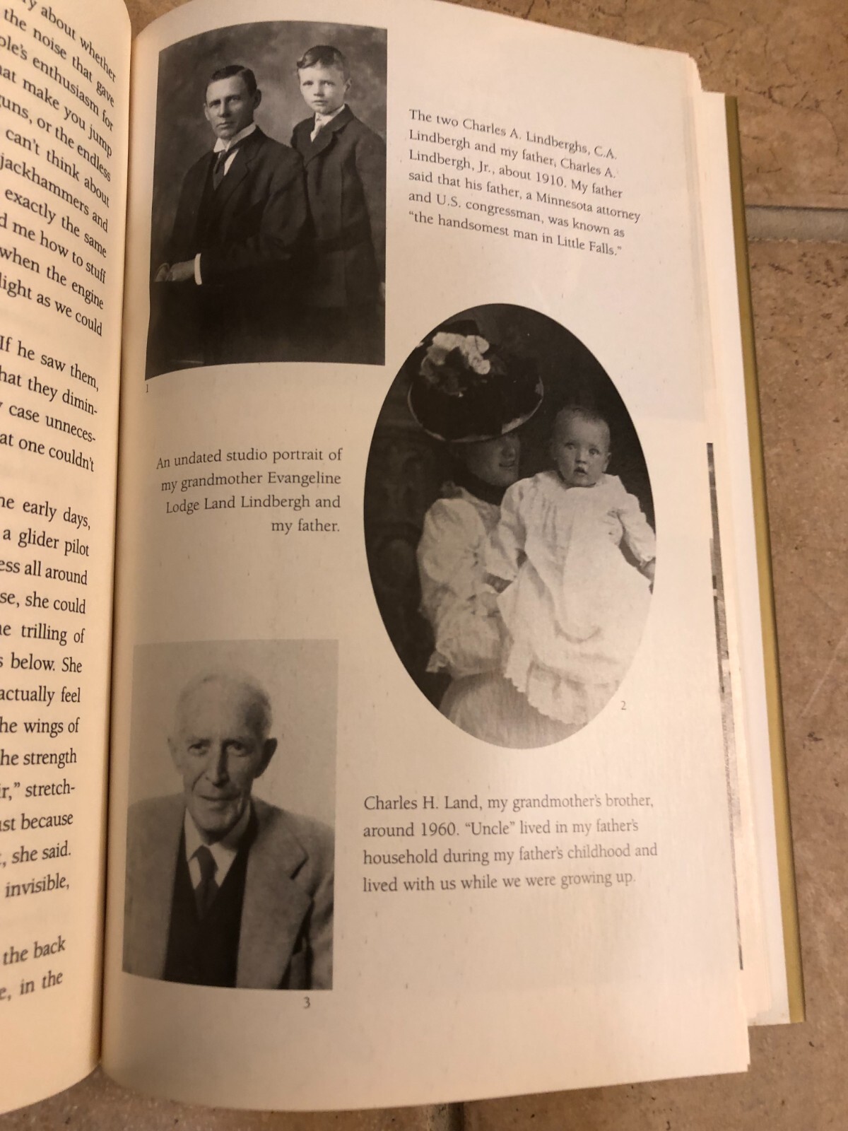 Lot of 3 Lindbergh HC Books - 1 SIGNED! Reeve Lindbergh +2 Anne Morrow ...