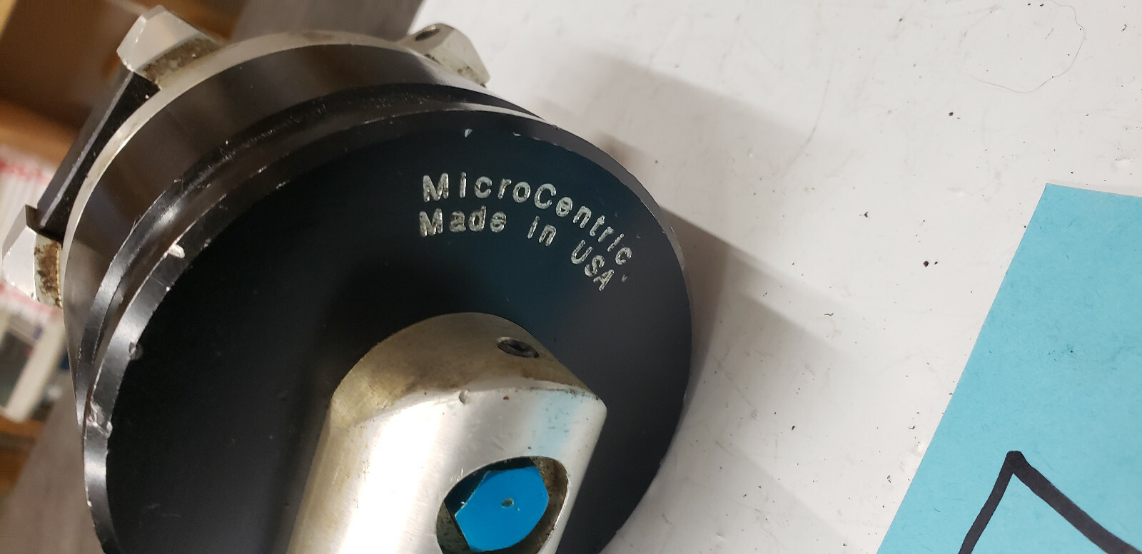 MicroCentric 6-Pin Pneumatic Collet Changing Fixture. lot#27 | eBay