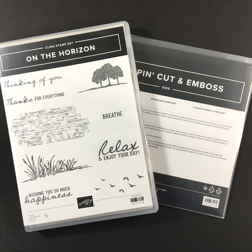Stampin Up On The Horizon Stamp Set And Horizon Dies NEW | eBay