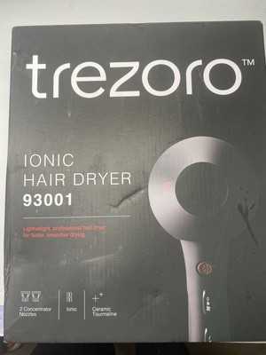 Trezoro 93001 - Professional 2200W Ionic Salon Hair Blow Dryer Open Box ...