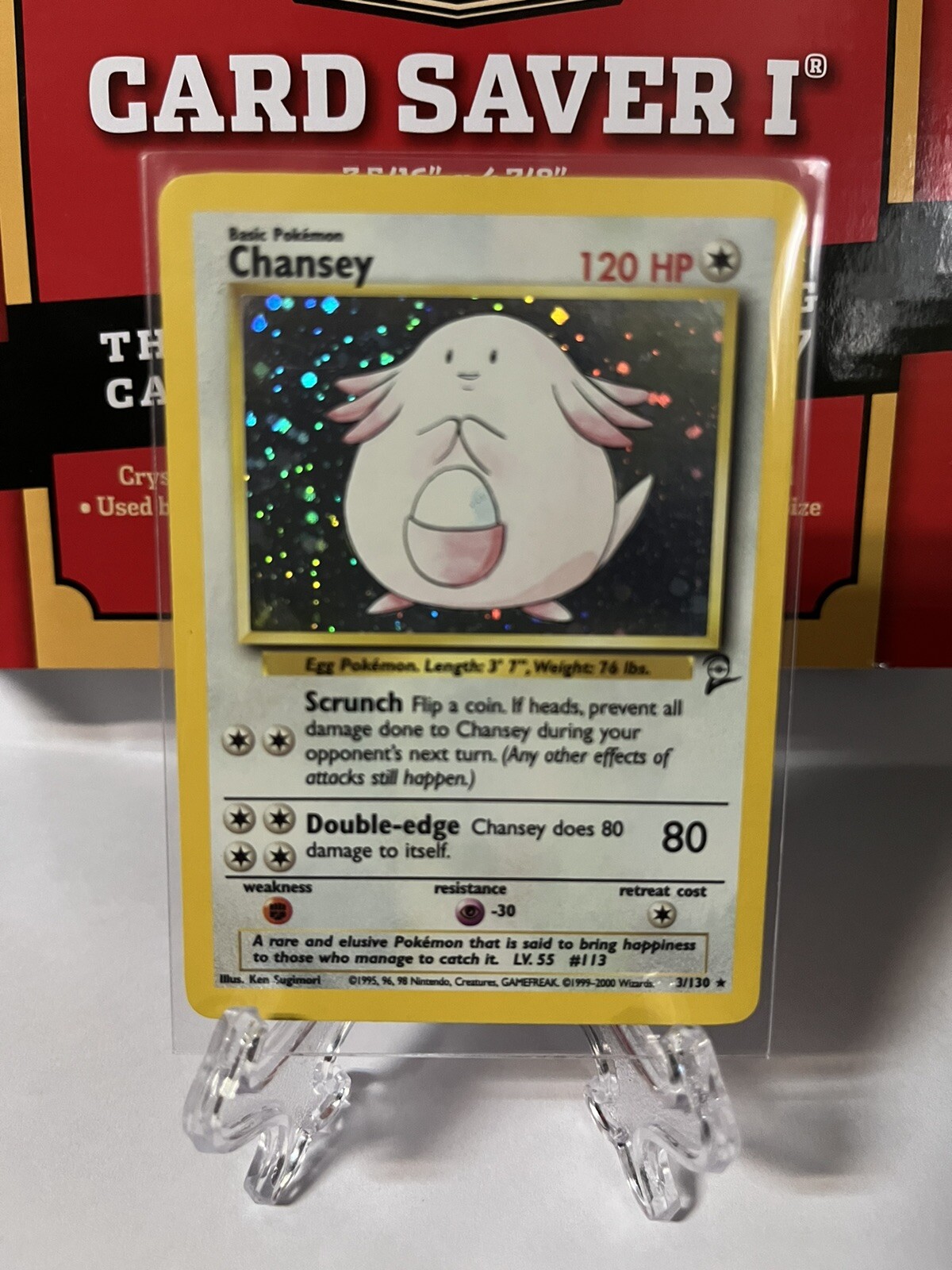 Pokémon TCG Chansey Base Set 2 3/130 Holo Unlimited Holo Rare | eBay