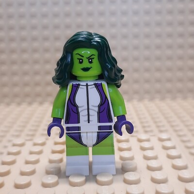 LEGO Super Heroes Avengers: She-Hulk Minifigure sh0373 | eBay