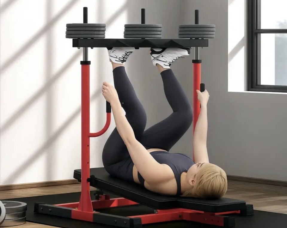 Heavy Duty Vertical Leg Press Strength Machine 660LBS Capacity WE SHIP ...