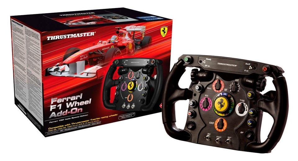 Thrustmaster F1 Racing Wheel (compatible w/ PS5, PS5 Pro, PS4, XBOX ...