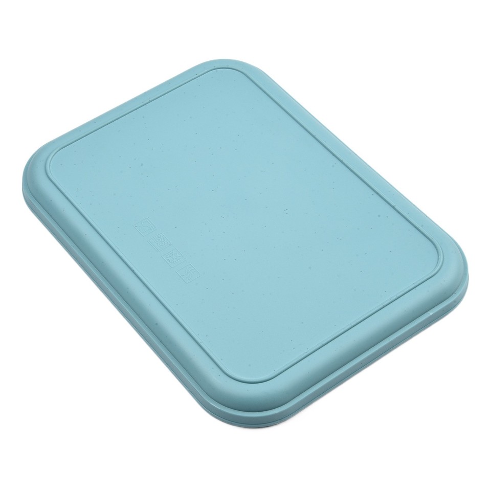 Household Tray Food Tray Solid Color Tray Easy To Clean Heightened Edge ...