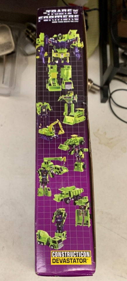 Transformers Reissue G1 Retro Constructicons Devastator Set 2017 Sealed ...