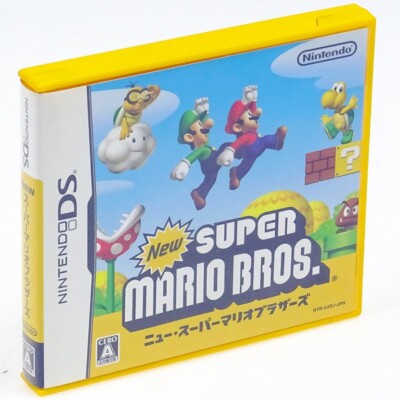 NEW SUPER MARIO BROS Nintendo DS Japan Import Complete Japanese Version ...