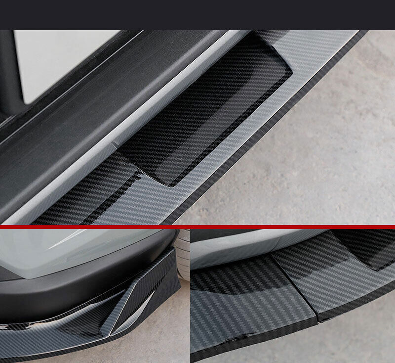 For Toyota RAV4 2019-2023 Carbon Fiber Front Lip Diffuser Bumper ...