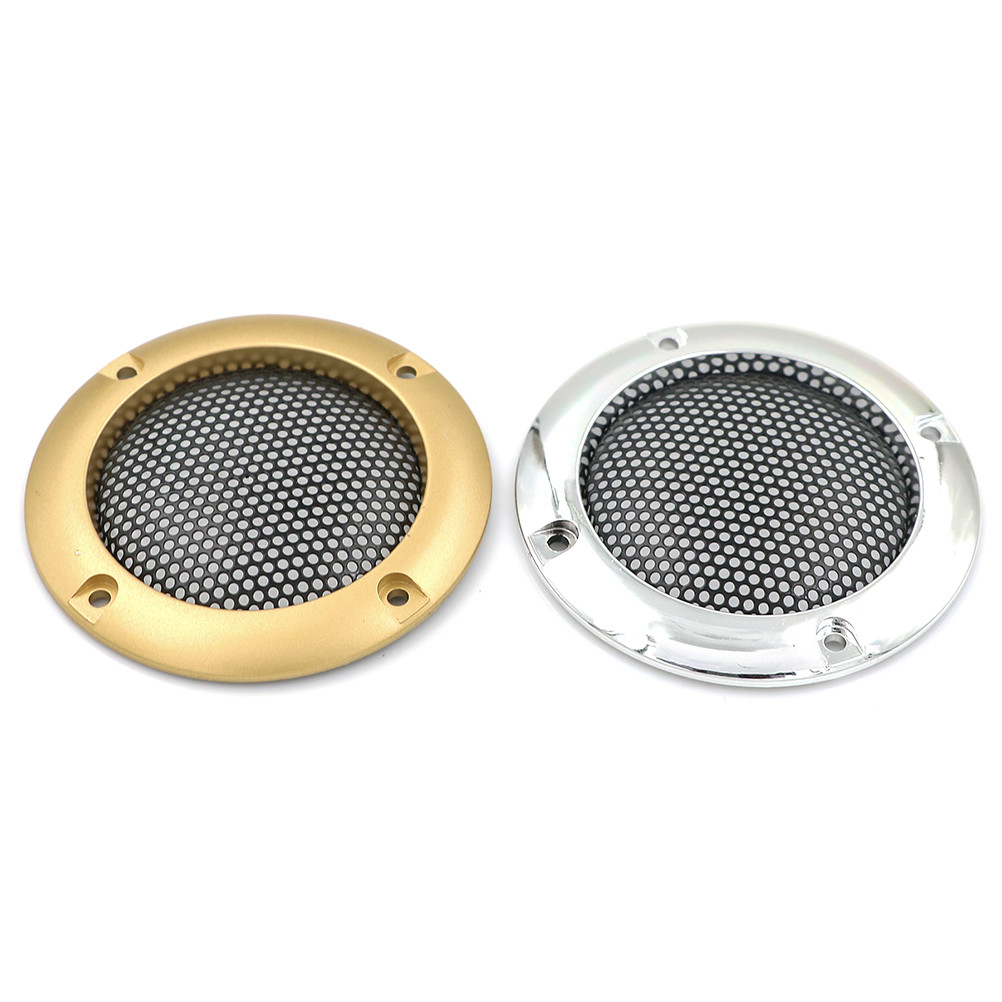 2pcs 2" inch Audio speaker cover decorative circle metal mesh gril GF ...