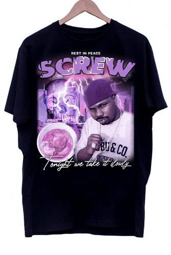 Vtg DJ Screw Gift For Heavy Cotton Black All Size Unisex Shirt BL282 | eBay