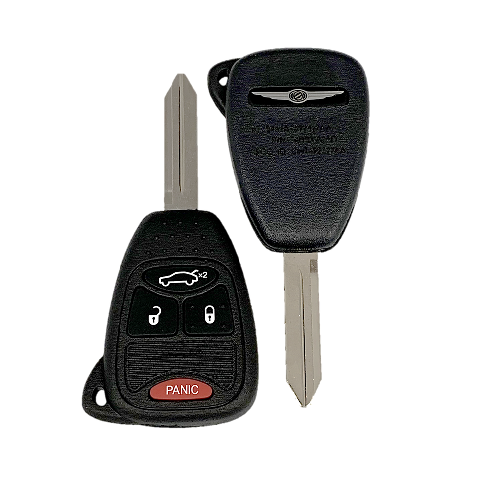 OEM Chrysler Keyless Entry Remote Fob RHK *New Button Pad* 4 Button ...