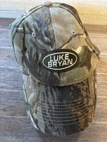 LUKE BRYAN Realtree Camo Adjustable Hat Cap Camouflage | eBay