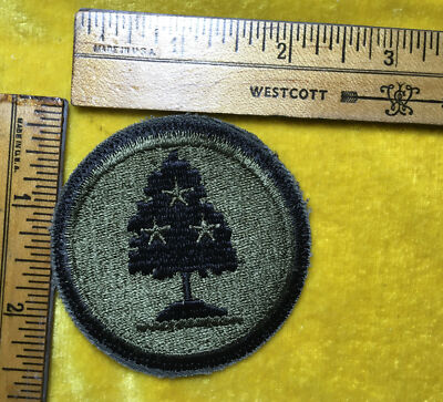 NANEE-B) US ARMY TENNESSEE NATIONAL GUARD OD PATCH, EXCELLENT, B25278 ...