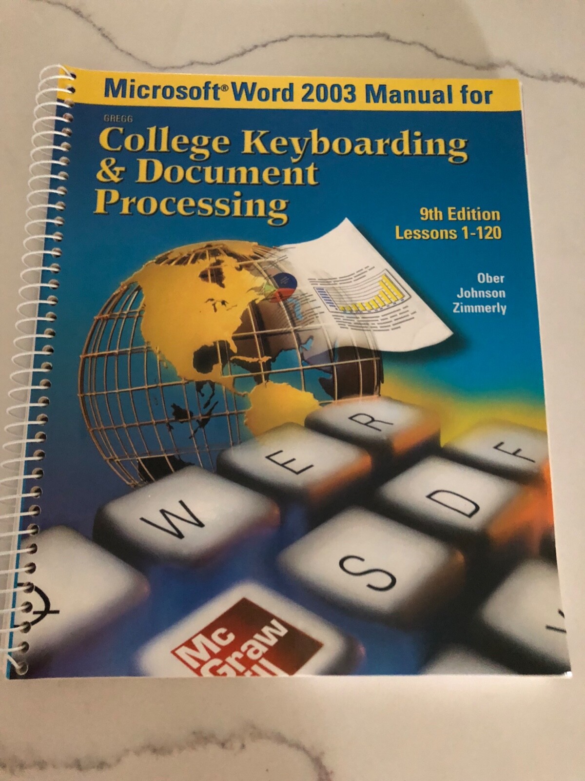 2 Books! College Keyboarding & Document Processing 1-120 9th Ed ...
