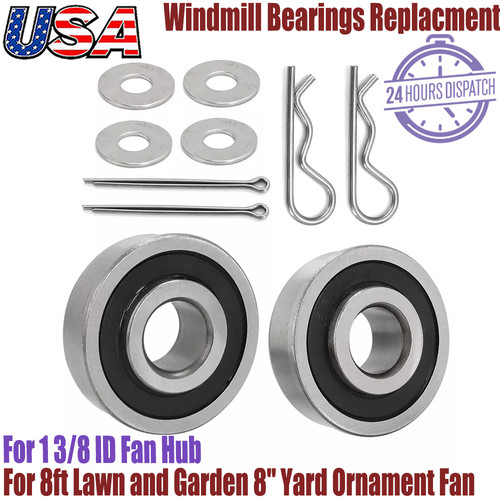 Windmill Bearing 8 Foot Lawn and Garden 8' Yard Ornament Fan Hub ...