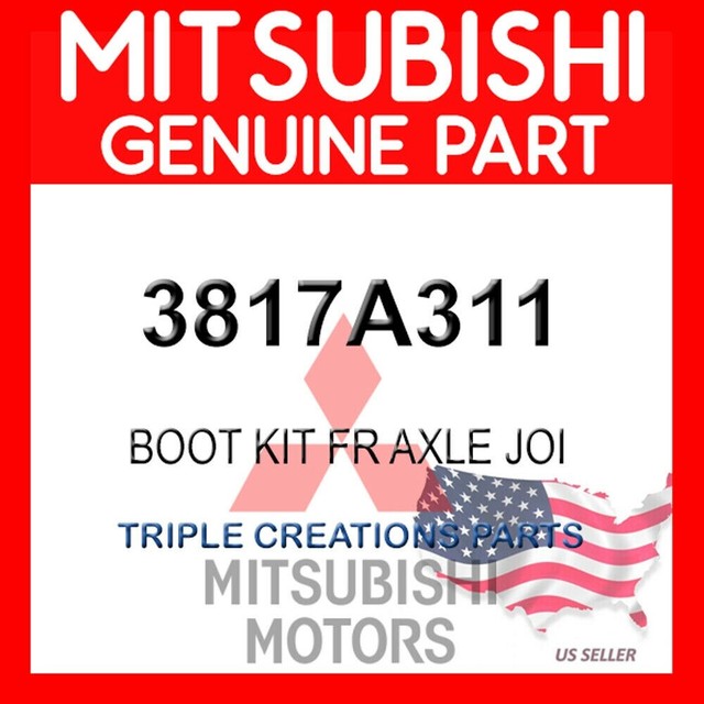 3817A311 Mitsubishi OEM Genuine Boot Kit FR Axle Joint for sale online ...