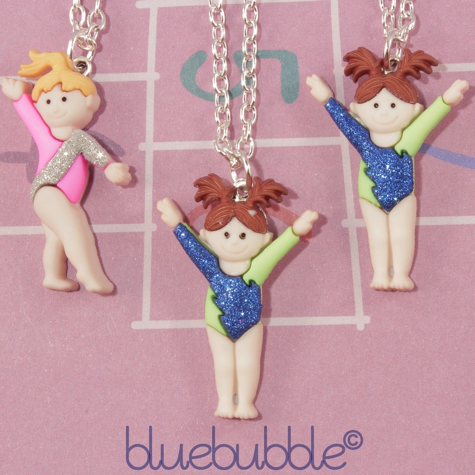 FUNKY DANCING DOLL NECKLACE CUTE NOVELTY KITSCH SWEET SPORTS FUN GIRLS ...