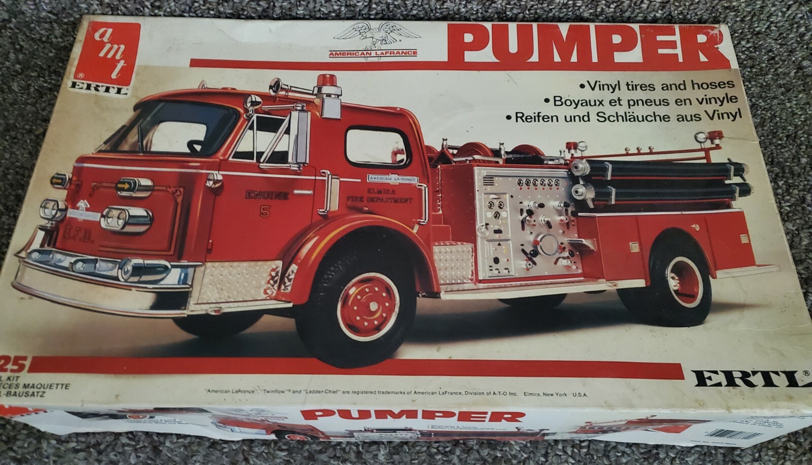AMT Ertl American LaFrance Pumper 1/25 Scale Fire Truck | eBay
