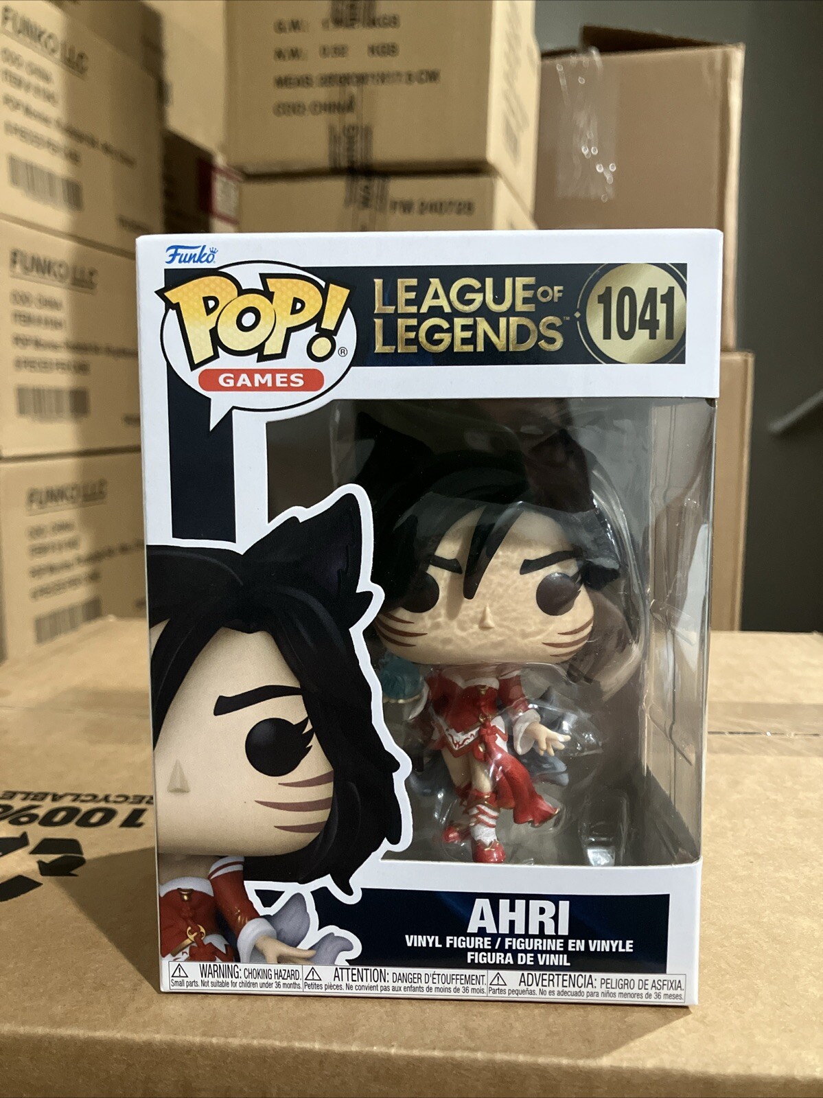 Funko Pop! League of Legends Wave 2 Ahri Funko Pop! Vinyl Figure #1041 ...