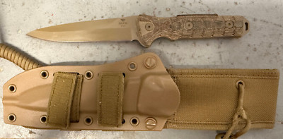 Buck Knives 891 GCK Fixed Blade Knife - Coyote Tan | eBay
