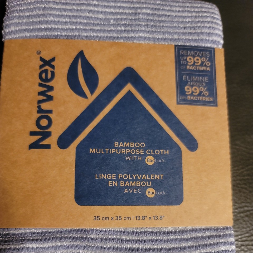 Norwex Banboo Multipurpose Cloth With BacLock | eBay