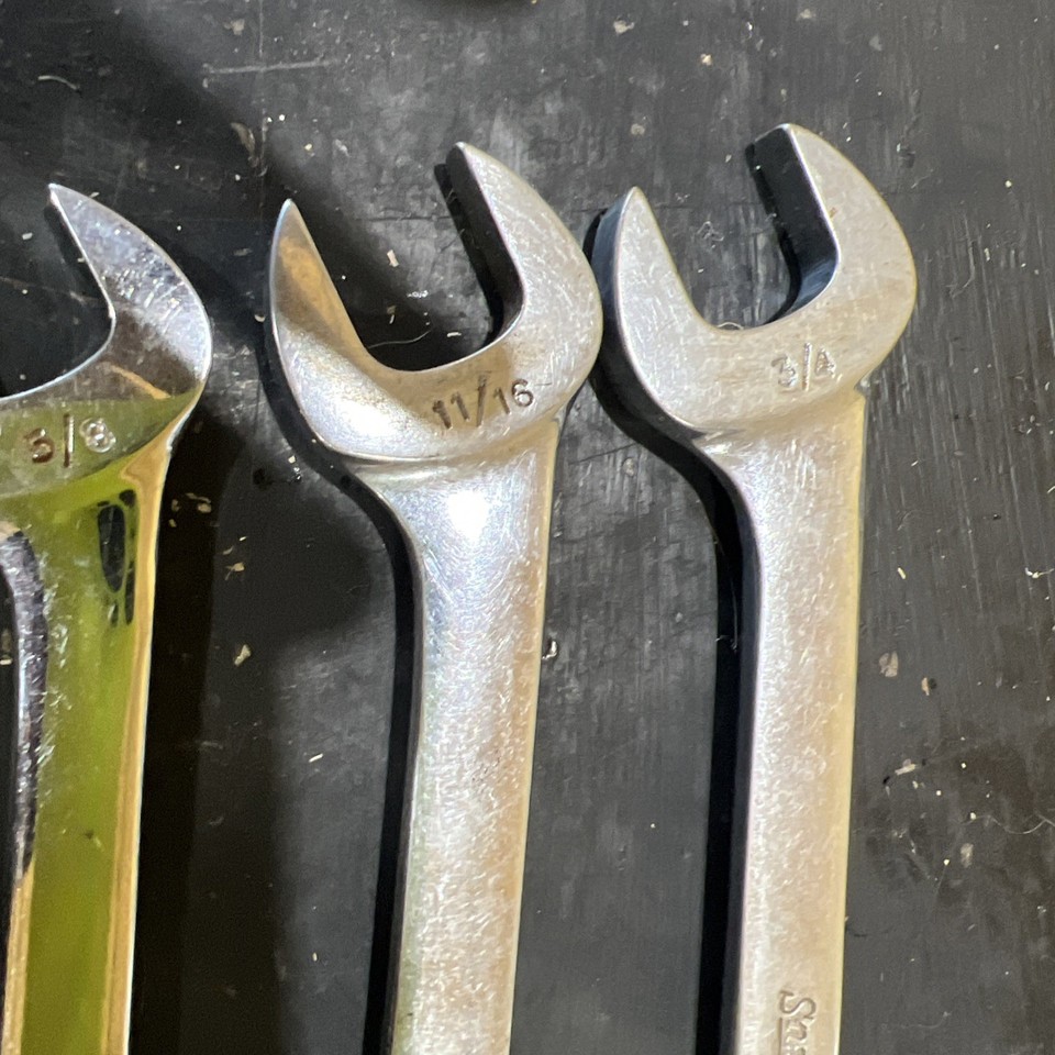 Snap On SAE Four Way Angle Head Wrench Set VS | eBay