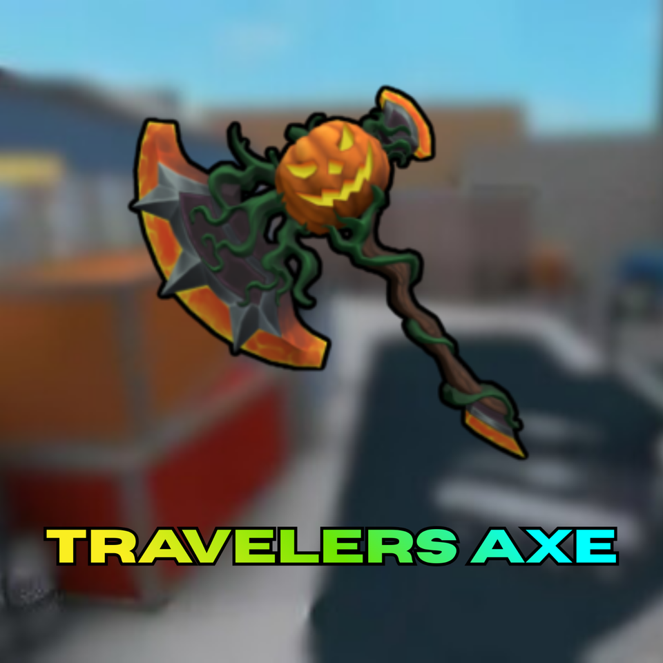 [ CHEAPEST] Travelers Axe & Gun Set MM2 | Best Murder Mystery 2 Godlys ...