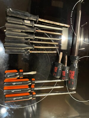 14 VTG Mustang NEW BRITAIN Upland Popular Mechanics PM Screwdrivers ...
