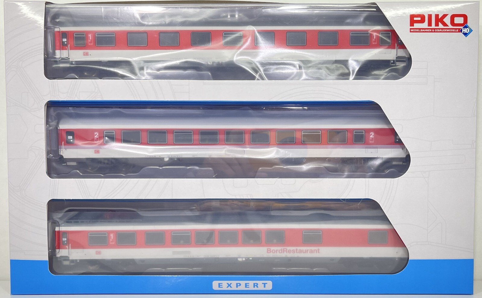 PIKO H0 58248 IC Personenwagen-Set 3tlg. DB AG Ep. V