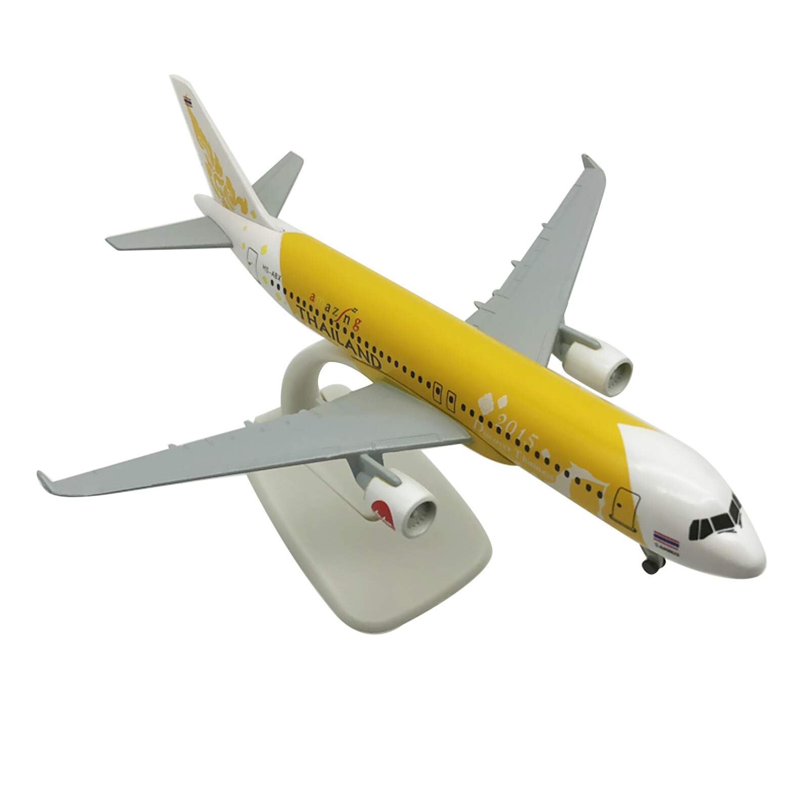 1 Pcs Airplane Model Plane Alloy Model Aircraft With Wheels Landing ...
