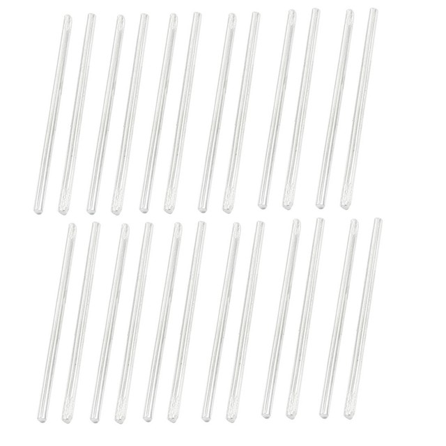 40mmx1.5mm Stainless Steel Round Rod Bar 20Pcs for RC Helicopter Model ...