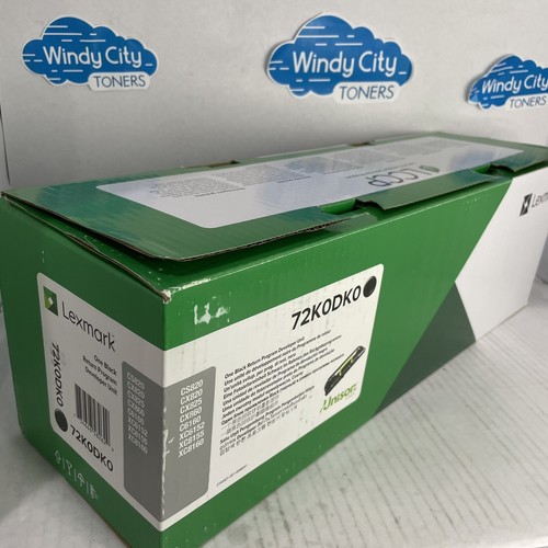 Lexmark 72K0DK0 Black Developer Unit Lexmark CS820 CX820 CX825 CX860 ...