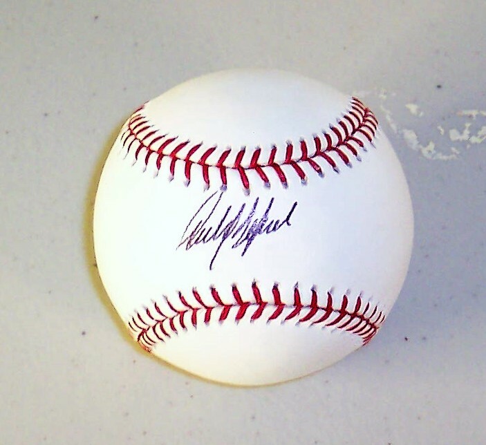 CARLOS DELGADO Autographed New York Mets Baseball Selig Official MLB | eBay