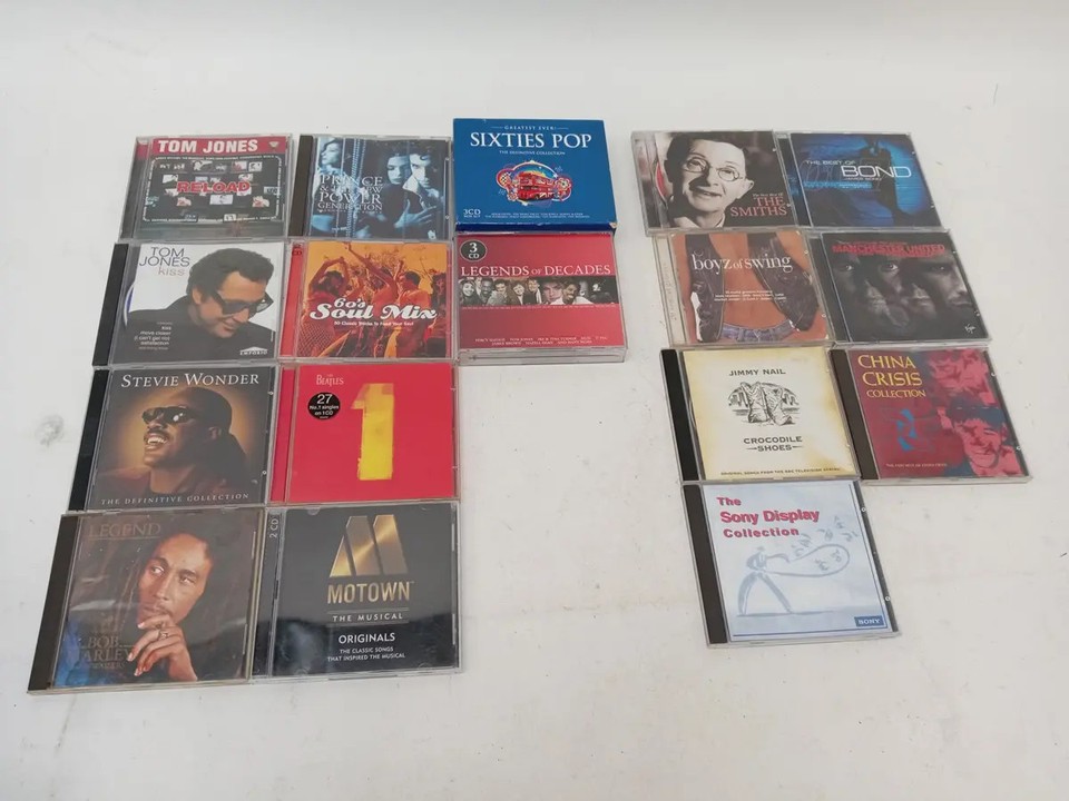 Job Lot 20 Plus Music CDs Mixed Artists Pop Rock Motown Tom Jones | eBay UK