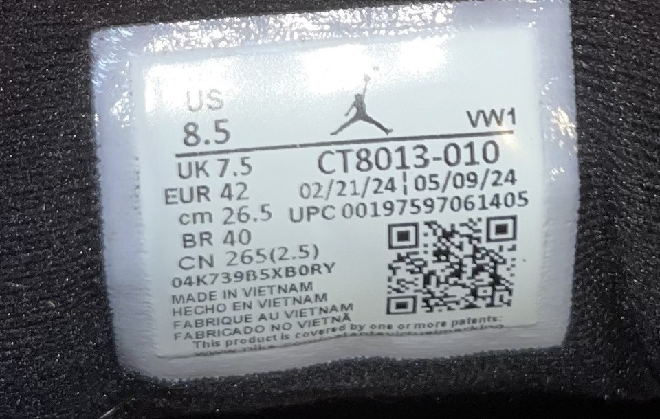 Jordan 12 Retro Barons Men’s Size 8.5 CT8013-010 USED NO BOX | eBay