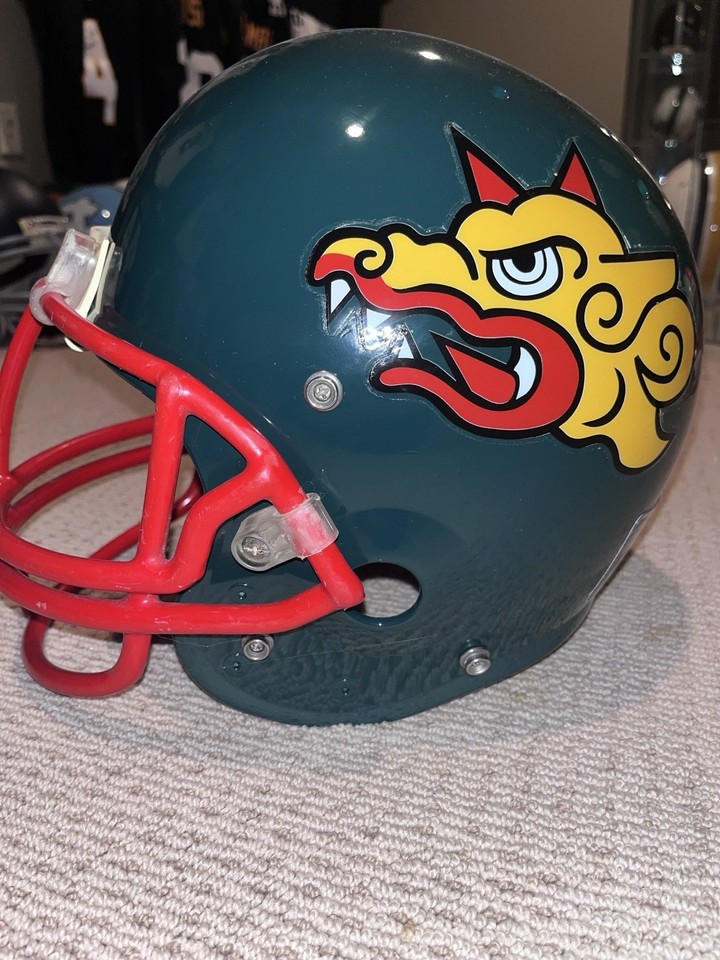 NFL-Europe Barcelona Dragons Helmet- Schutt Replica Helmet | eBay