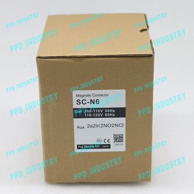 1PCs SC-N6 [125] with voltage 110V NEW For FUJI AC CONTACTOR Free Shipping | eBay