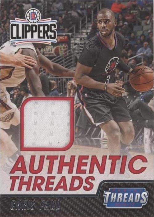 2016-17 Panini Threads - Authentic Threads Chris Paul #39 (MEM) for ...