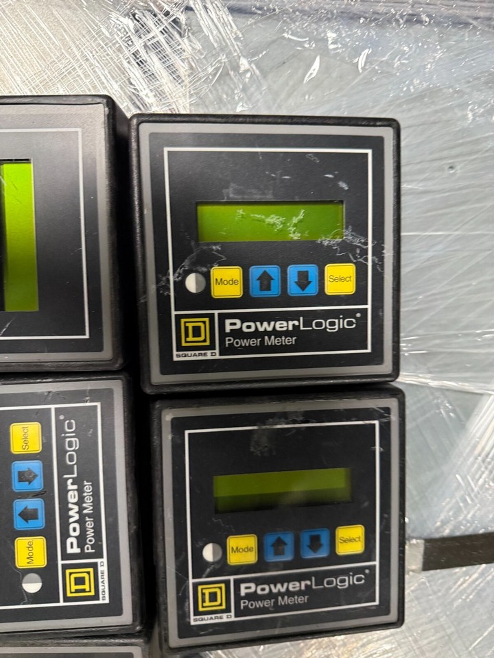 LOT OF 10 Square D Power Logic Power Meter DISPLAY 3020-PMD-32 | eBay