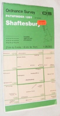 Pathfinder Maps: Shaftesbury Sheet 1261 ... by Ordnance Survey Sheet ...