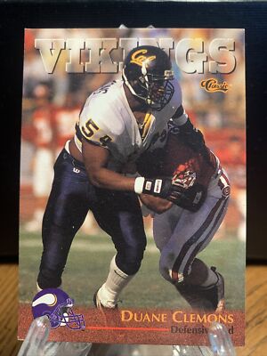 1996 Classic NFL Rookies #8 Duane Clemons | eBay