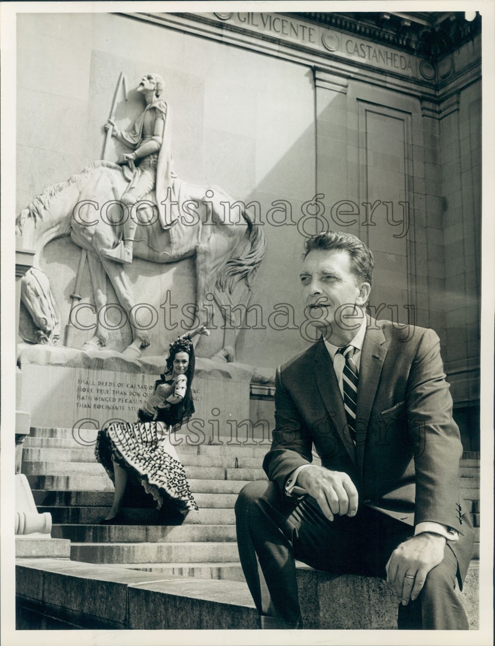 TV Newscaster Chet Huntley by Pretty Dancing Woman & Monument Press ...