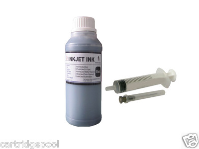 10oz black refill ink for Canon PG-210 PIXMA MP490 MP495 MP499 MX320 ...