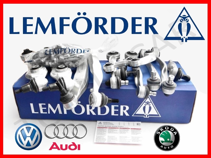 LEMFORDER CONTROL ARMS WISHBONE SET Audi A6 A4 Passat B5 LIFT RS4 Skoda ...