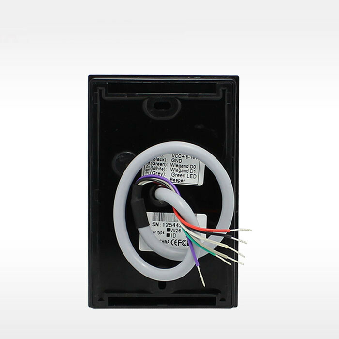 ZKTeco KR101 RFID ID Reader 125KHz Wiegand26 For Access Control water ...