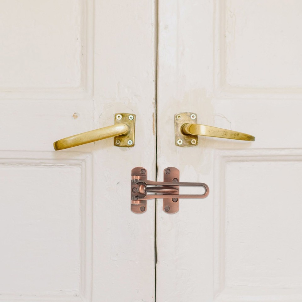 Door Reinforcement Lock Home Security Door Lock Interior Door Latch ...