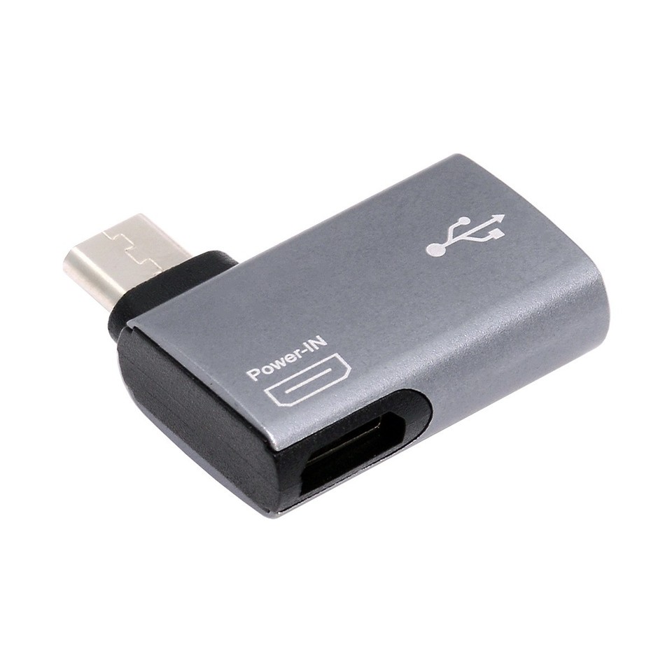 2-In-1 Powered Micro USB HOST OTG Adapter Power für Fire Stick/Host ...