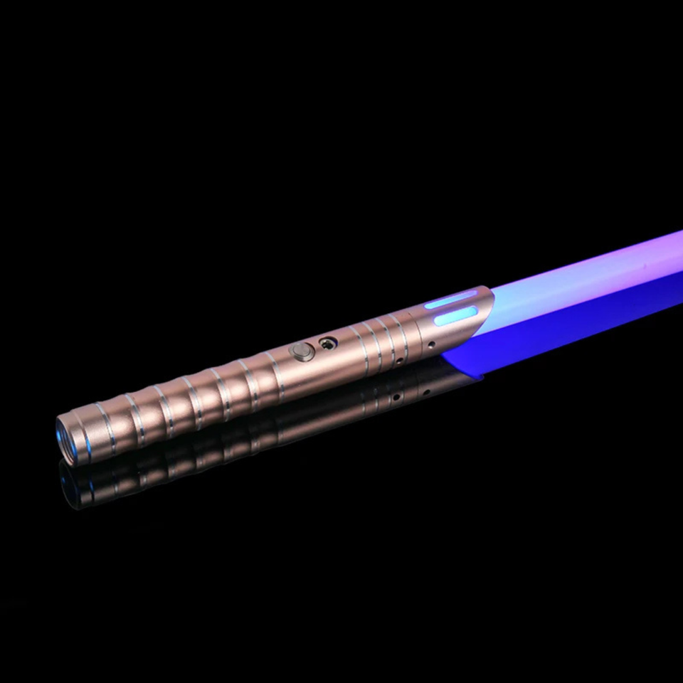 Star Wars Lightsaber Replica Force FX Heavy Dueling Rechargeable Metal ...